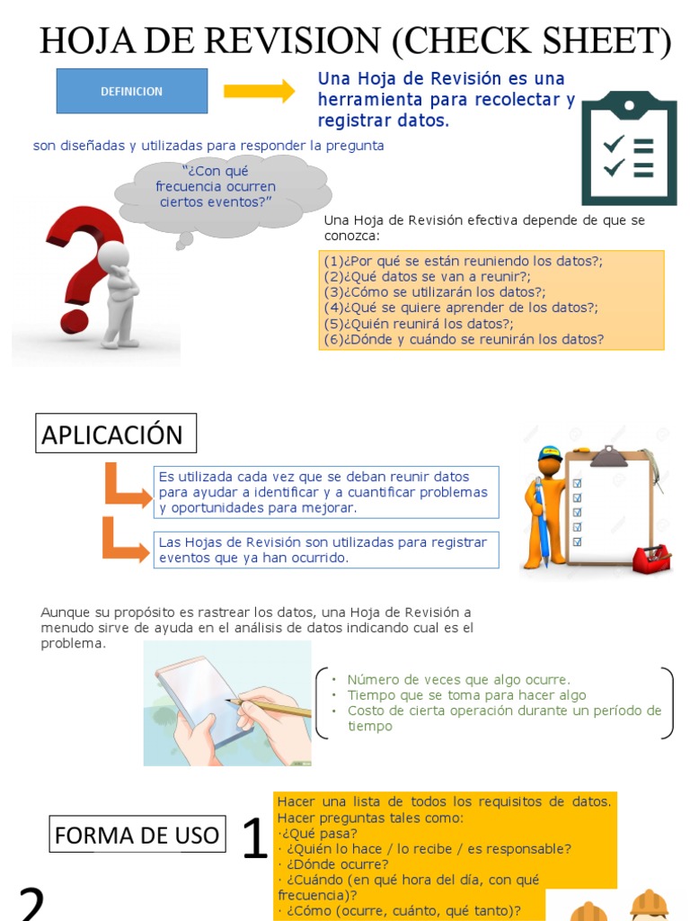 Hoja de Revision (Check Sheet) 2.0 | PDF | Software | Informática