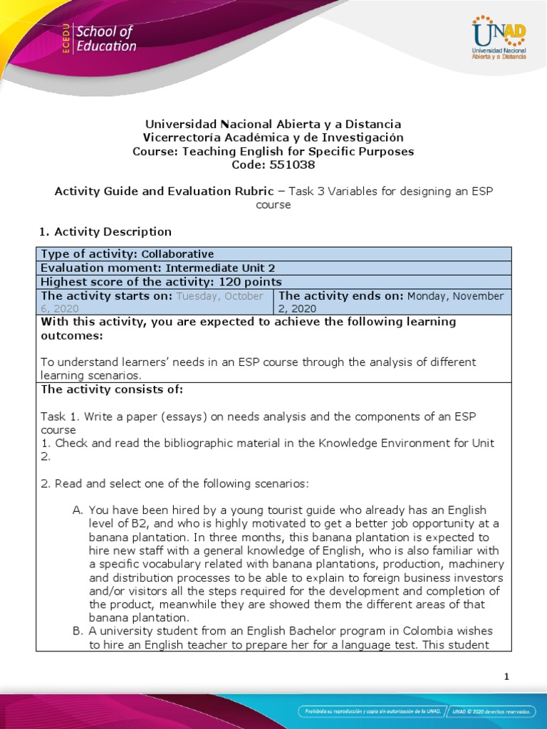 Designing an ESP Course | PDF | Plagiarism | Essays