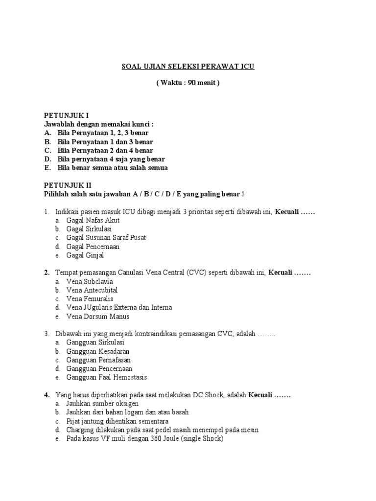 Soal Icu | PDF | Sains & Matematika