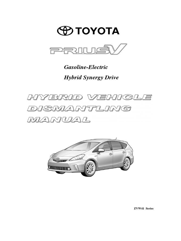T-DM-008-D Alpha Prius V | PDF | Hybrid Electric Vehicle | Power Inverter