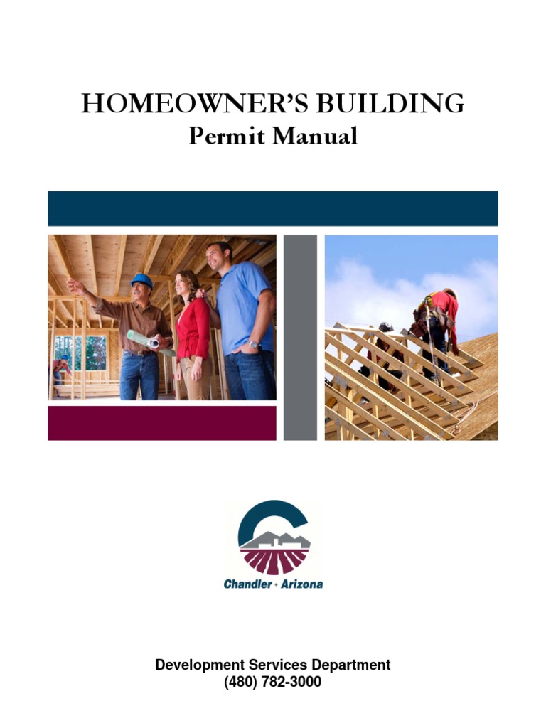 Homeowner'S Building: Permit Manual | PDF | Fireplace | Garage ...