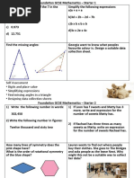 Mathematics Frameworking Homework Book 3 Answers | PDF | Significant ...