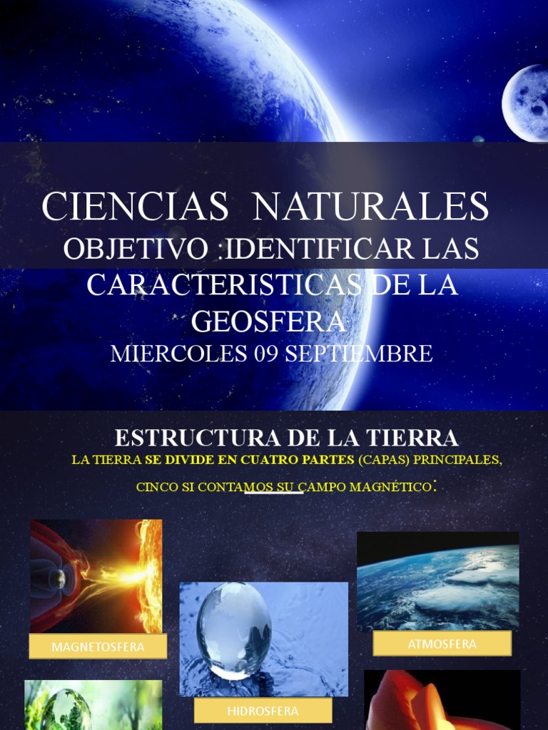 Retroalimentacion Ciencias Naturales Capas de La Geosfera | Descargar ...