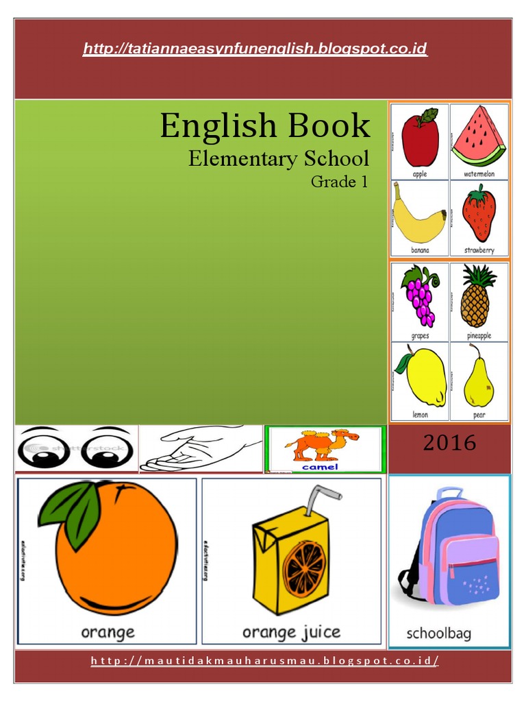 English Primary 1 | PDF | Food And Drink