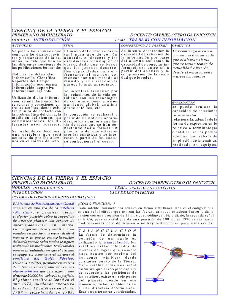 Ciencias de La Tierra y El Espacio | PDF | Tierra | Roca (geología)
