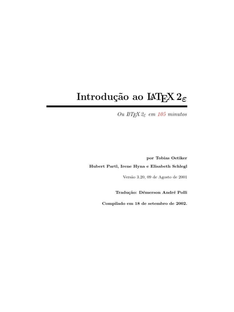 Manual LaTEX | PDF