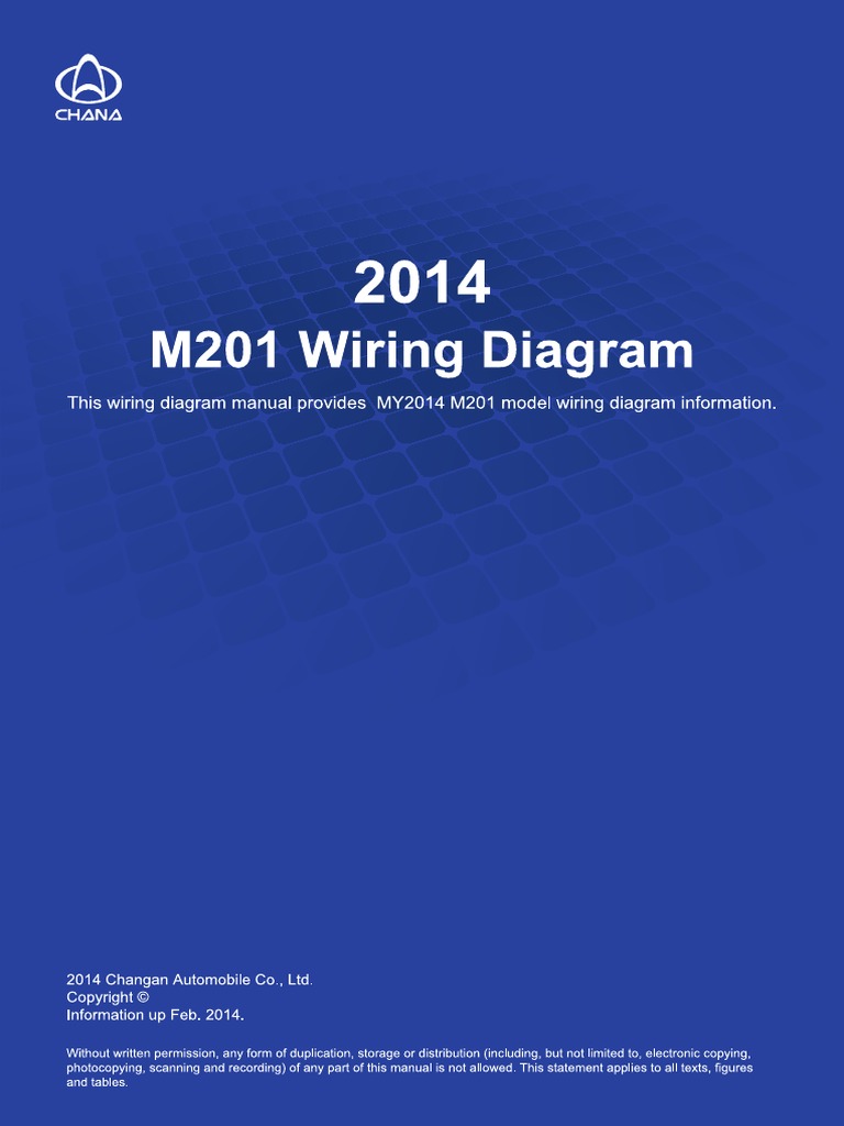Changan M201 Wiring & Fuse Guide | PDF | Relay | Electronic Circuits