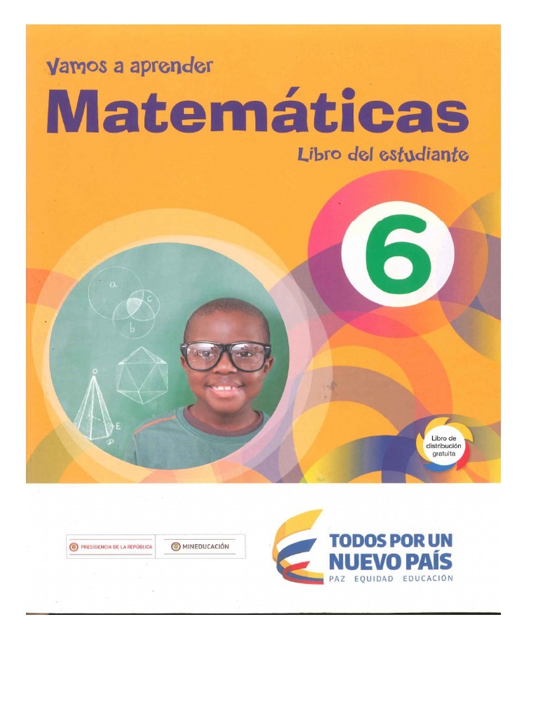 Matematicas 6 Vamos A Aprender PDF | PDF
