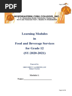 Lesson 1 Take Table Reservation | PDF | Restaurants | Lesson Plan