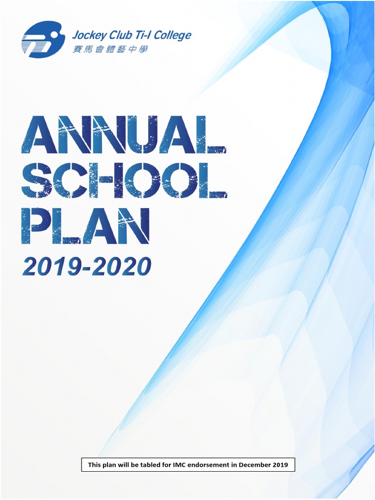 Annual School Plan 2019-20 | PDF | Mentorship | Teachers