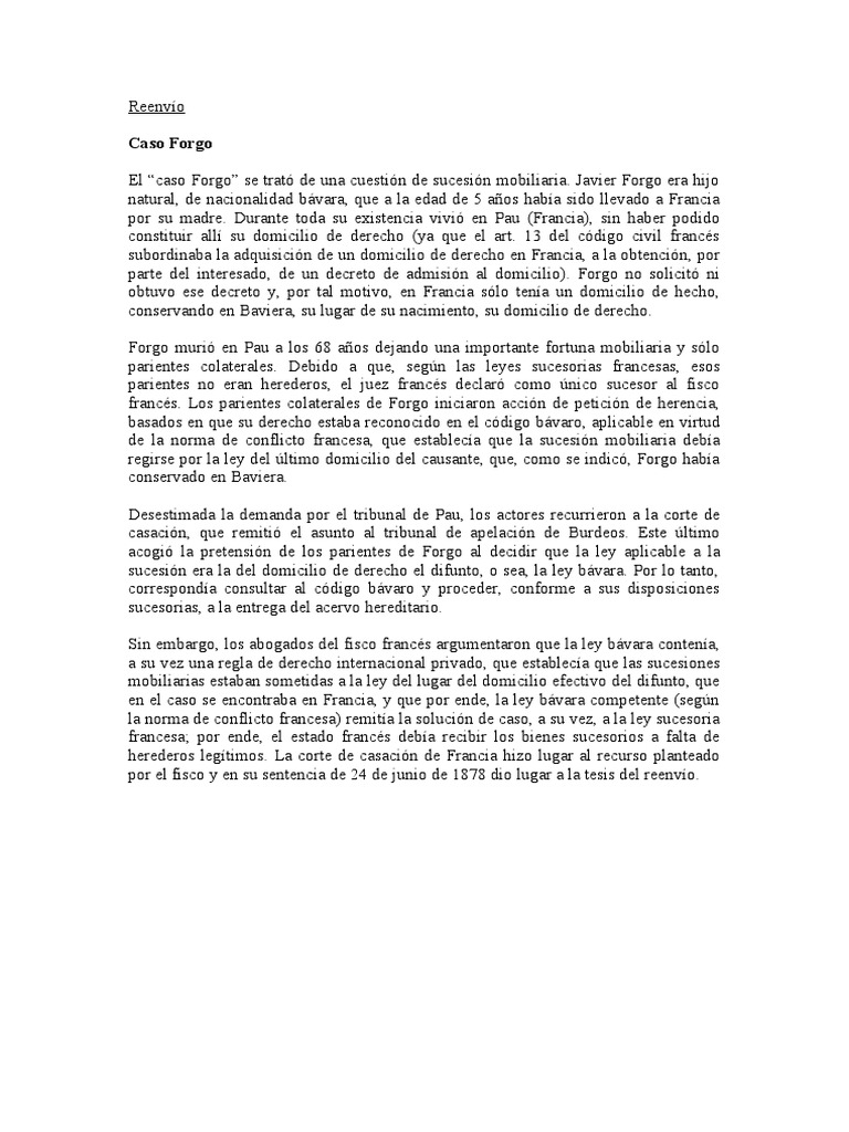 4.7 - Reenvío - Leading Case (Forgo) | PDF