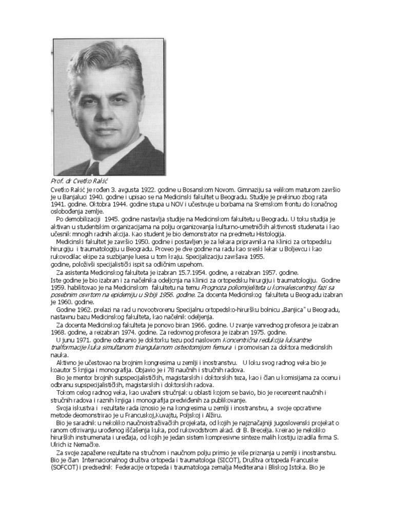 Prof. DR Cvetko Rakic | PDF