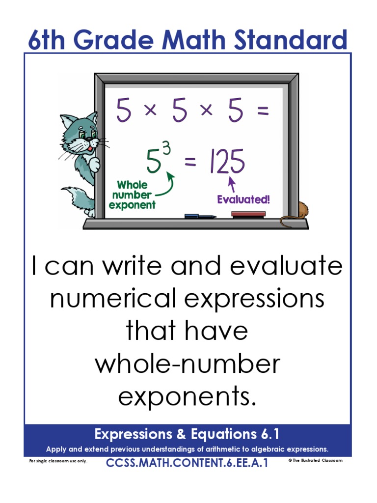 Unit 2 Grade 6 Math I Can Statements-Full Page | PDF | Arithmetic ...