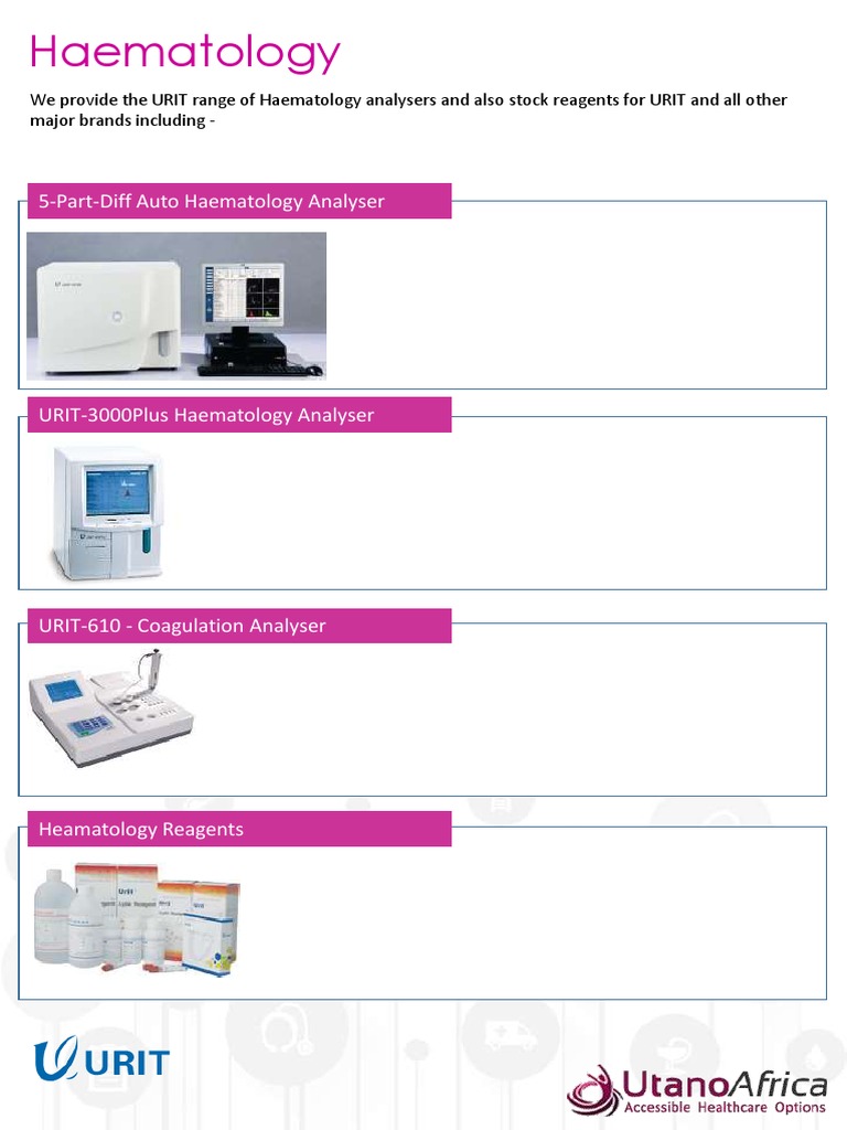 URIT Catalogue 2 | PDF