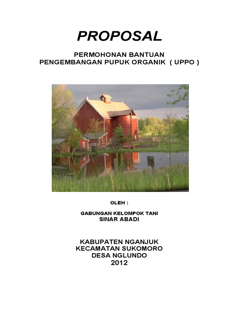 Proposal Rumah Kompos | PDF