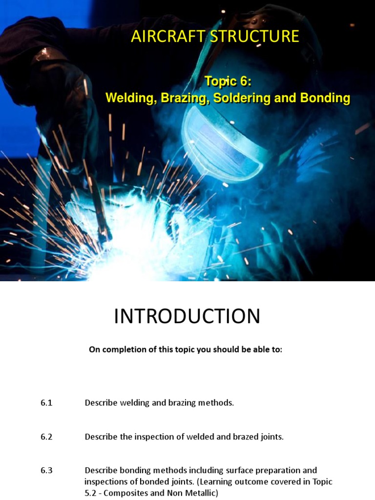 Aircraft Welding and Inspection Techniques | PDF | Welding | Construction
