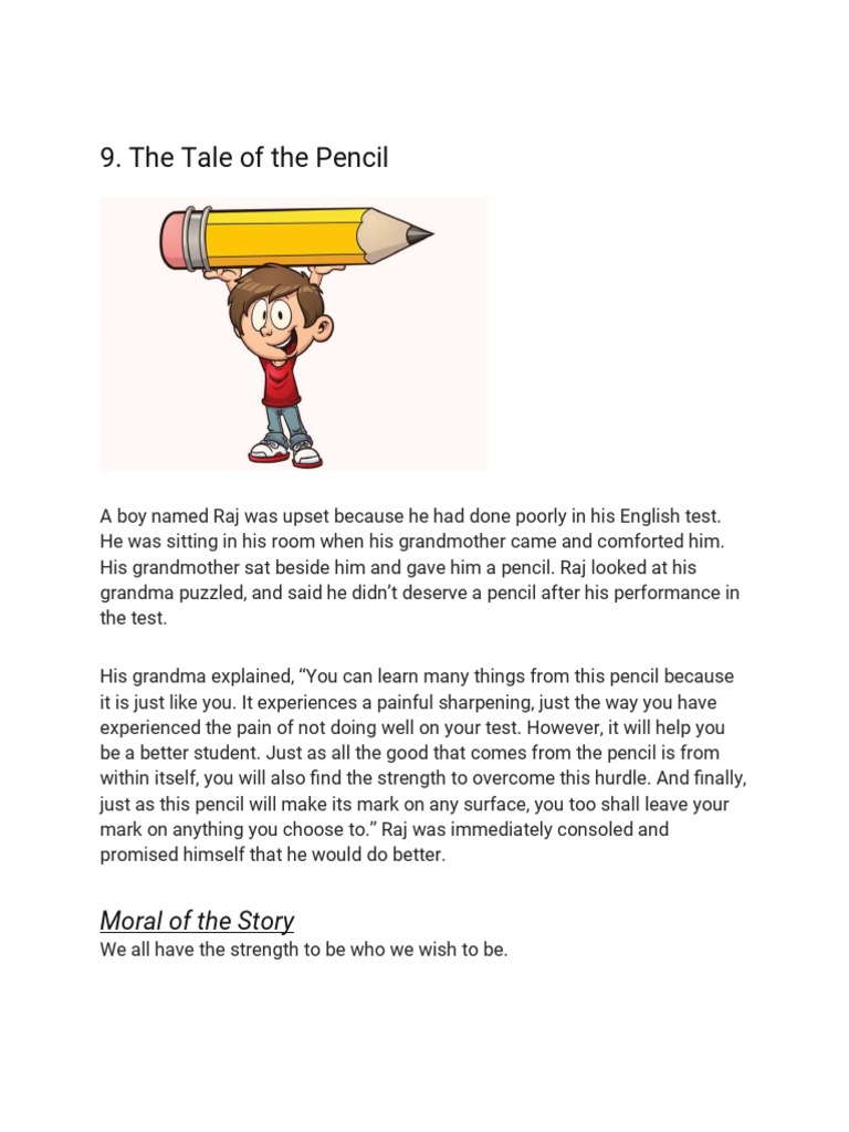 9the Tale of The Pencil | PDF