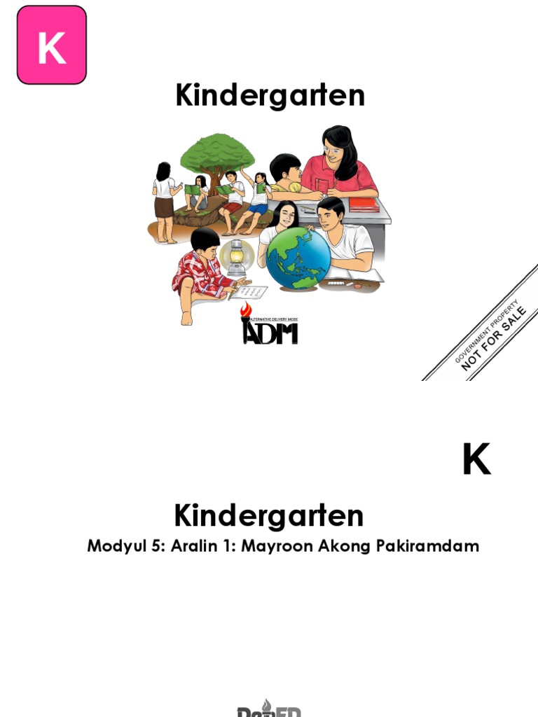 Kindergarten Module 5 Week 4 Aralin 1 Final PDF | PDF