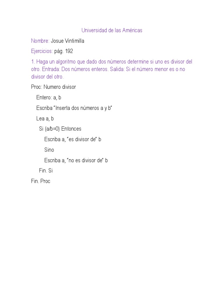 Ejercicios Algo | PDF | Celsius | Fahrenheit