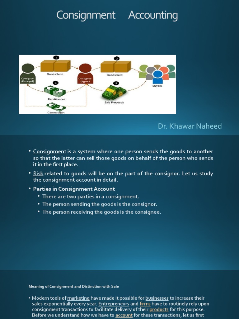 Consignment Accounting | PDF | Business Law | Private Law