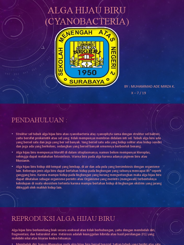 Alga Hijau Biru (Cyanobacteria) | PDF