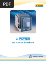 L&T C-Power ACB Catalogue | PDF | Electricity | Force