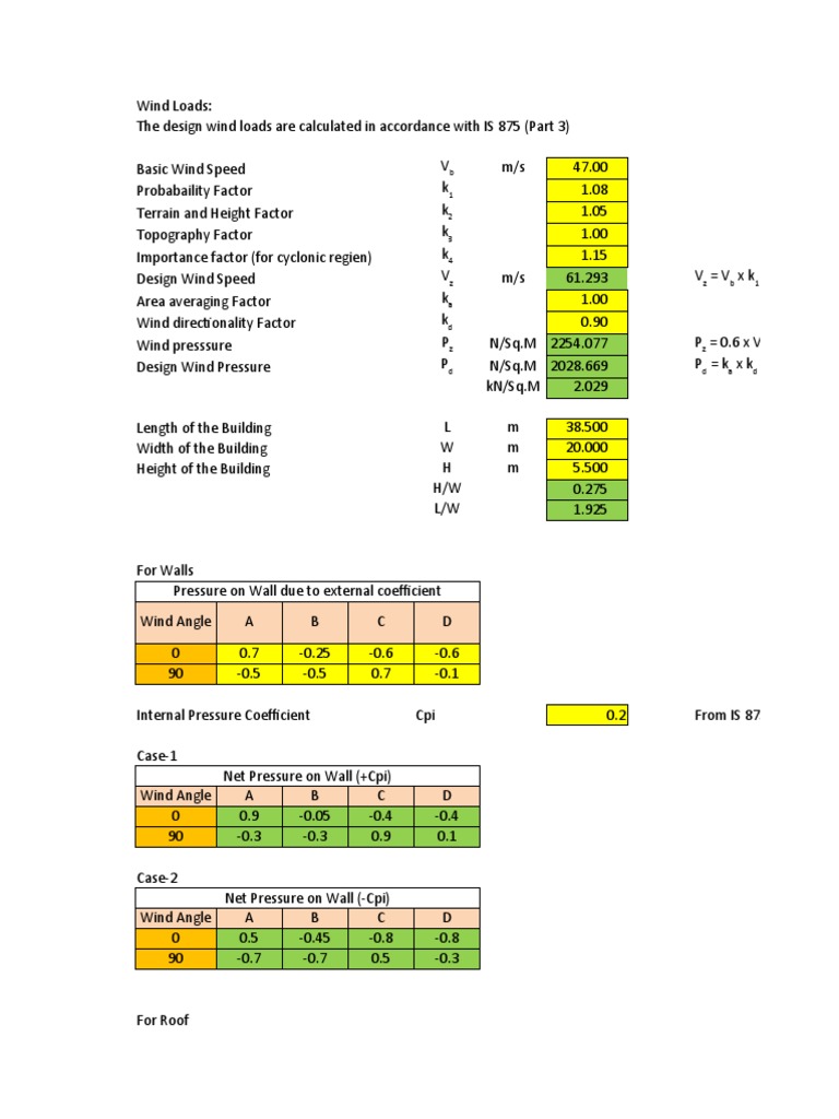 Load Calculation | PDF | Continuum Mechanics | Civil Engineering