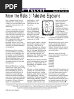 Asbestos Awareness Quiz Answers | PDF | Asbestos | Medicine
