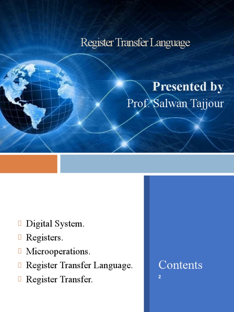 Understanding Register Transfer Language | PDF | Digital Electronics | Input/Output