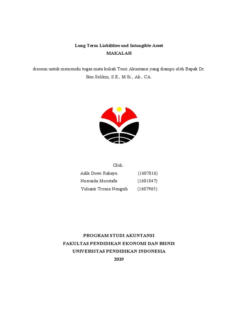 Long Term Liabilities And Intangible Assets Pdf