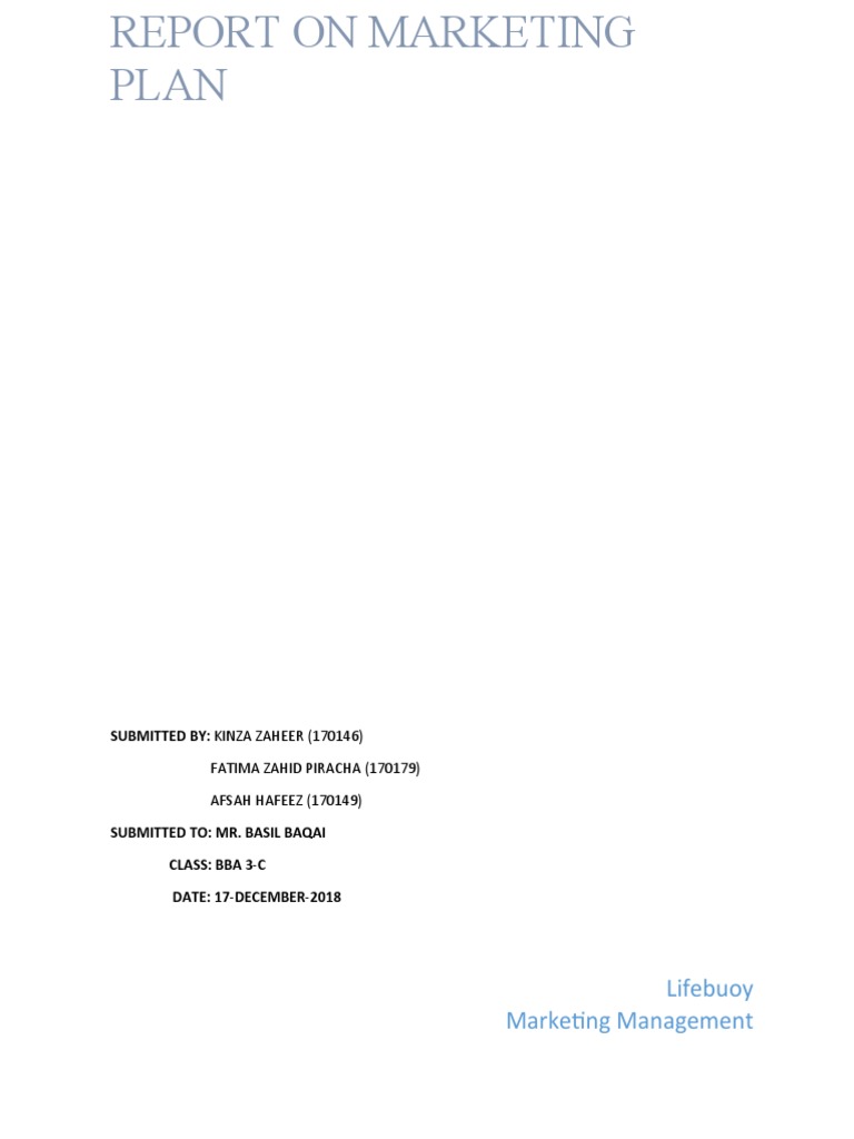 Lifebuoy | PDF | Retail | Brand