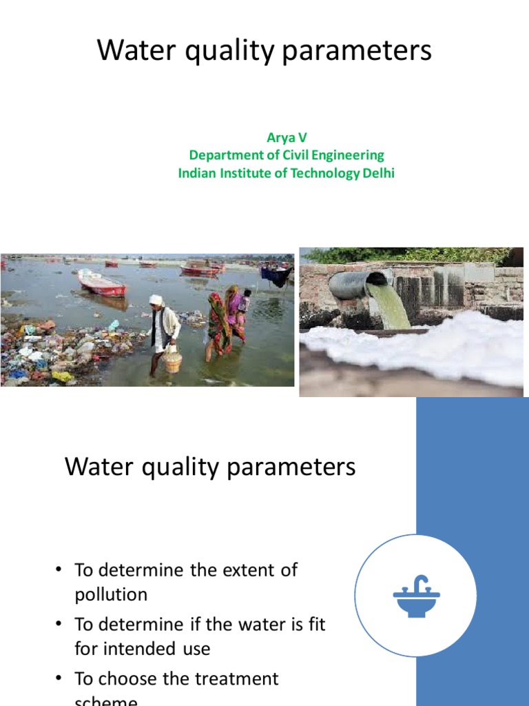 Water Quality Parameters | PDF | Alkalinity | Materials