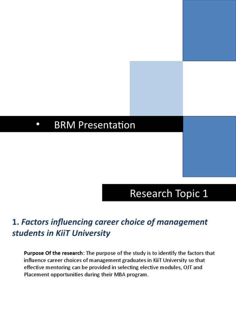 BRM Presentation | Download Free PDF | Corporate Social Responsibility | Employment