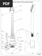 Printable Fender Telecaster Headstock Template | PDF