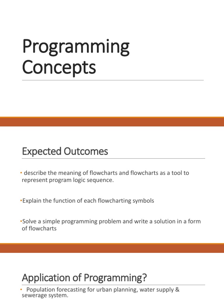 Programming Concepts | PDF | Computer Program | Programming