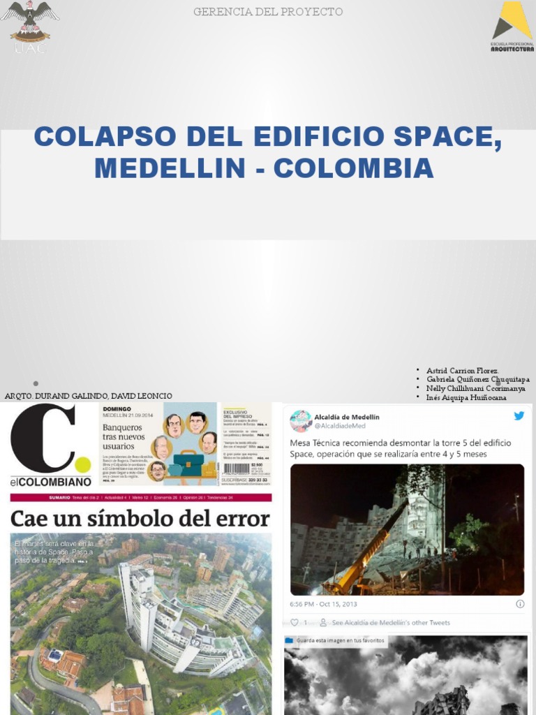 Expo - Edificio Space, Medellin - Colombia Expo | PDF | Columna | Ingeniero civil