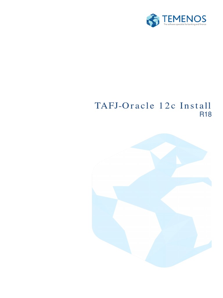 TAFJ-Oracle Install 12c | PDF | Database Index | Databases