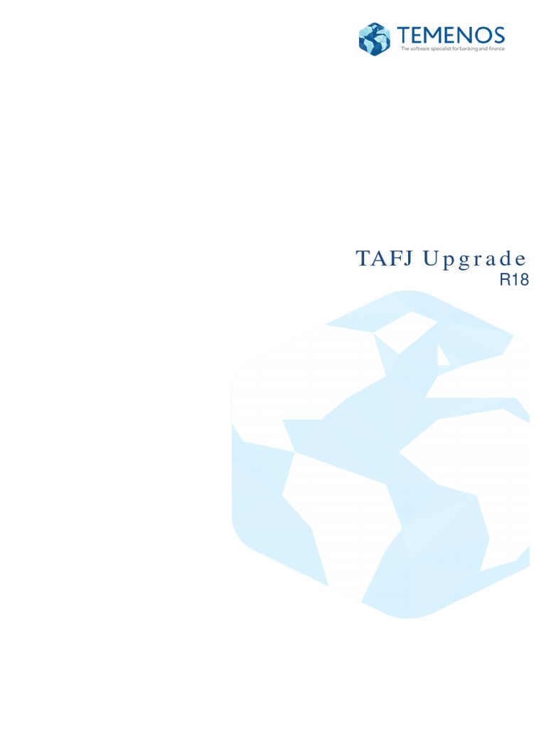 TAFJ Upgrade | Download Free PDF | Computer File | Utility Software