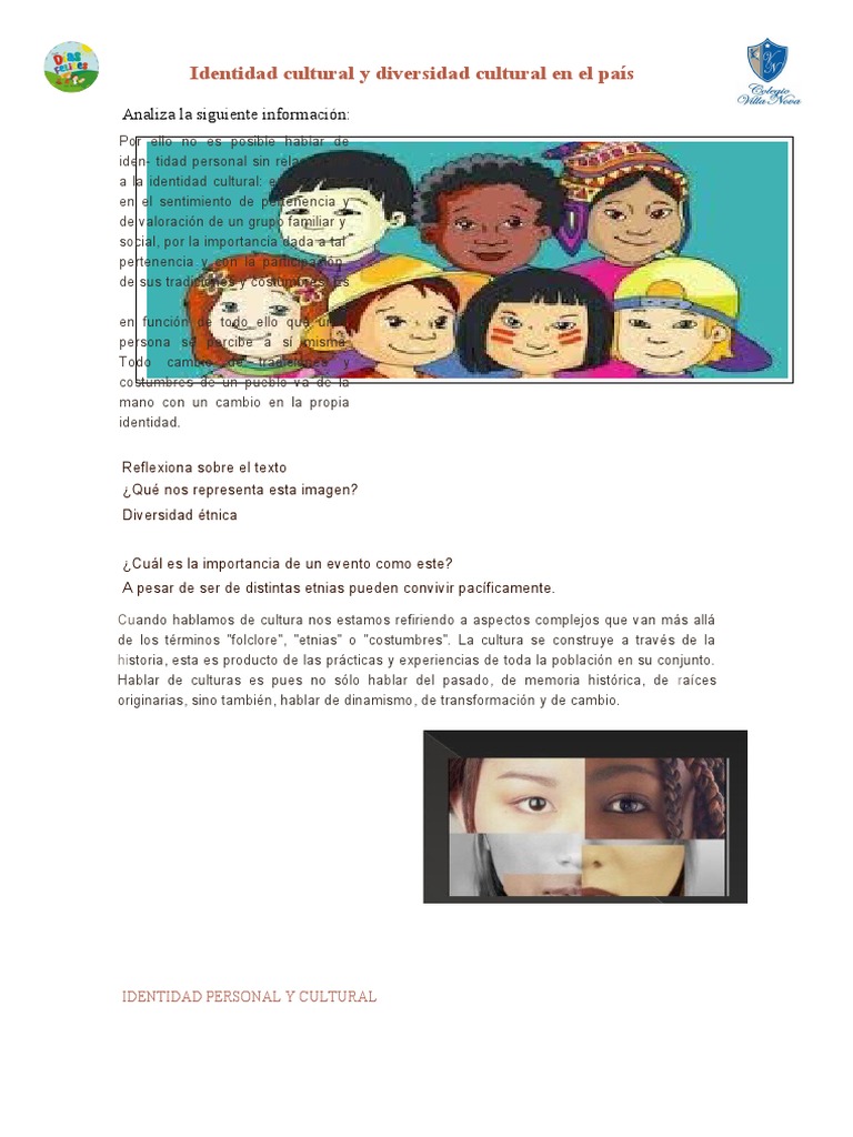 6P-PS Identidad y Diversidad Cultural en El País | PDF | Grupos étnicos ...