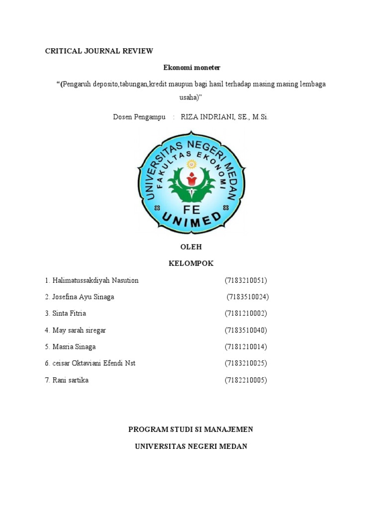 CJR Eko - Moneter | PDF