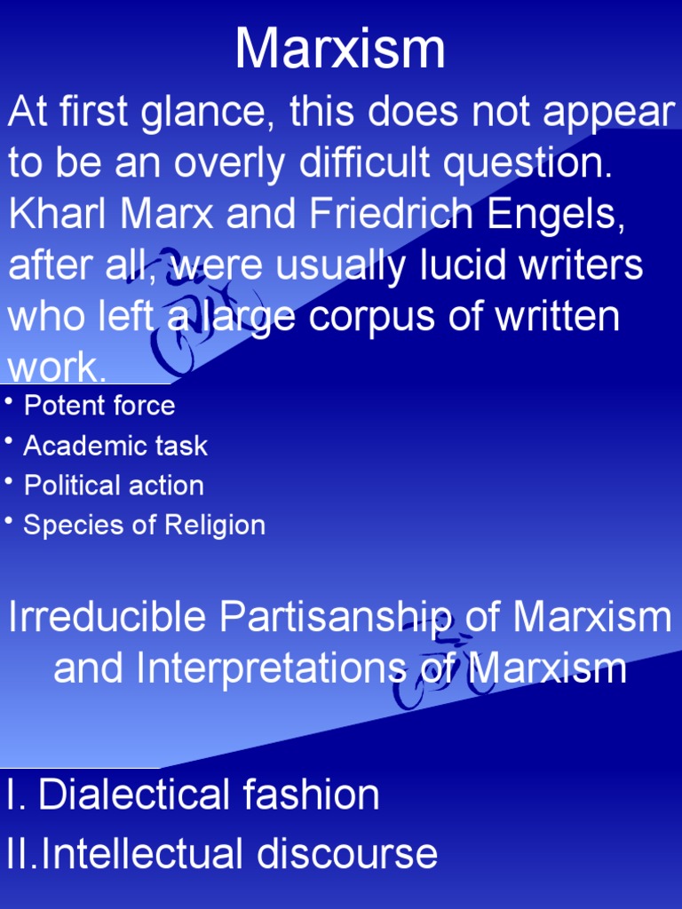 Interpretations of Marxism Explained | PDF | Classics | General Fiction