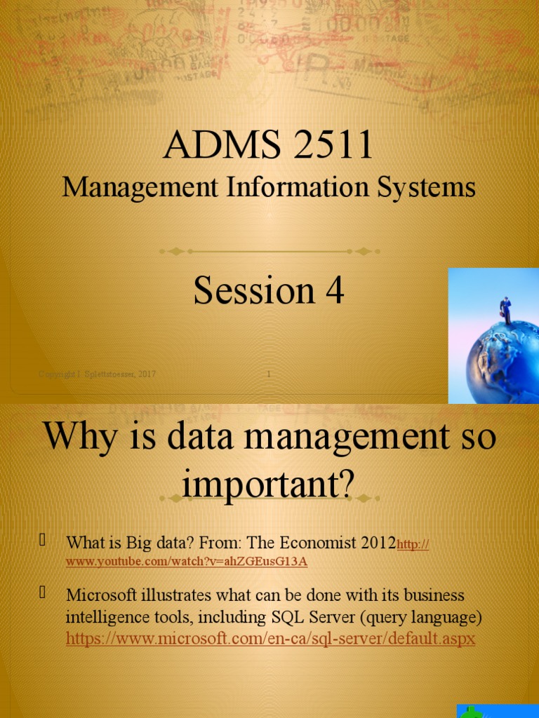 ADMS 2511: Management Information Systems | PDF | Data Warehouse ... ADMS 2511: Management Information Systems | PDF | Data Warehouse ...