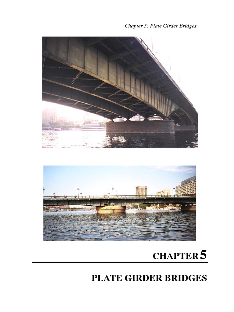 Chapter 5: Plate Girder Bridges | PDF | Buckling | Bending