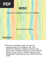 Wesler Bellevue Intelligence Scale (WBIS) Test - Administrasi Tes ...
