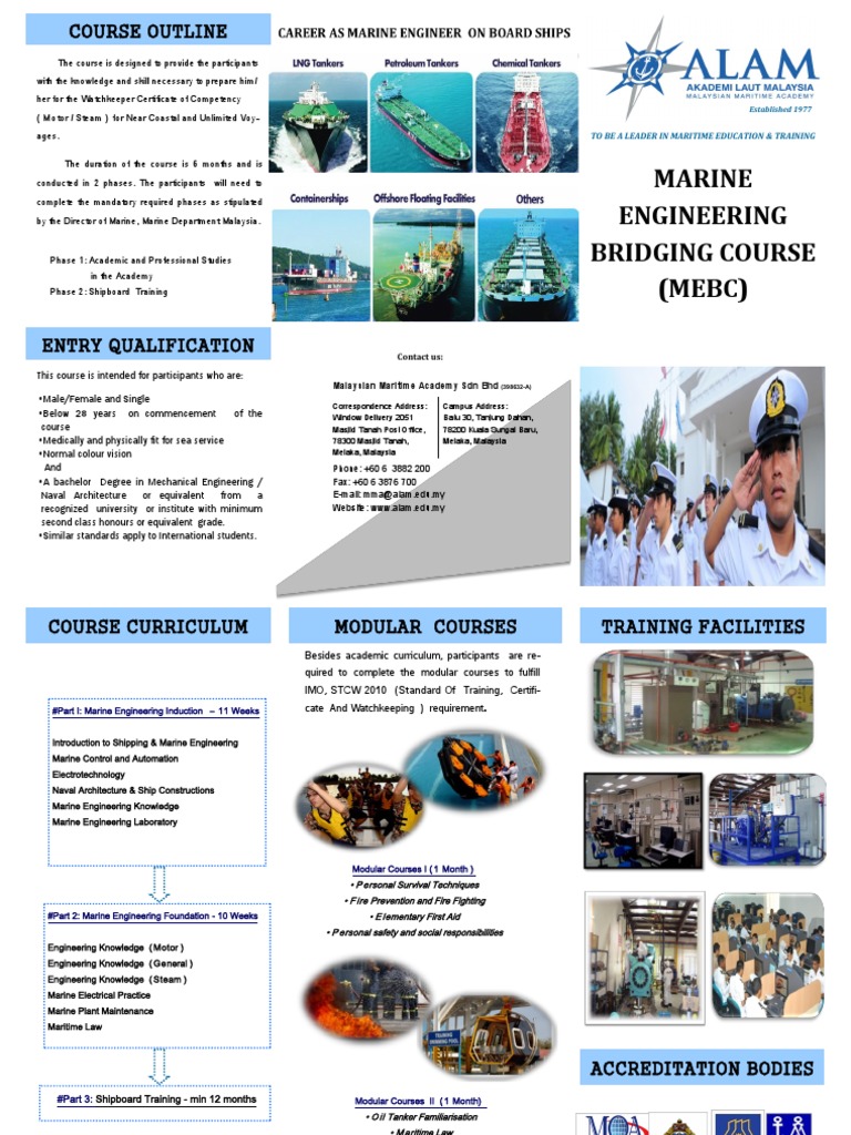 Marine Engineering Bridging Course (MEBC) | PDF | Naval Architecture ...