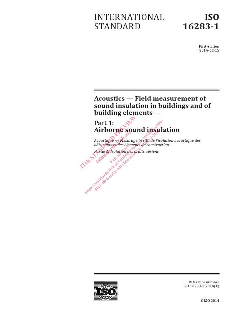 Iso 16283 1 2014 PDF | PDF | International Organization For ...