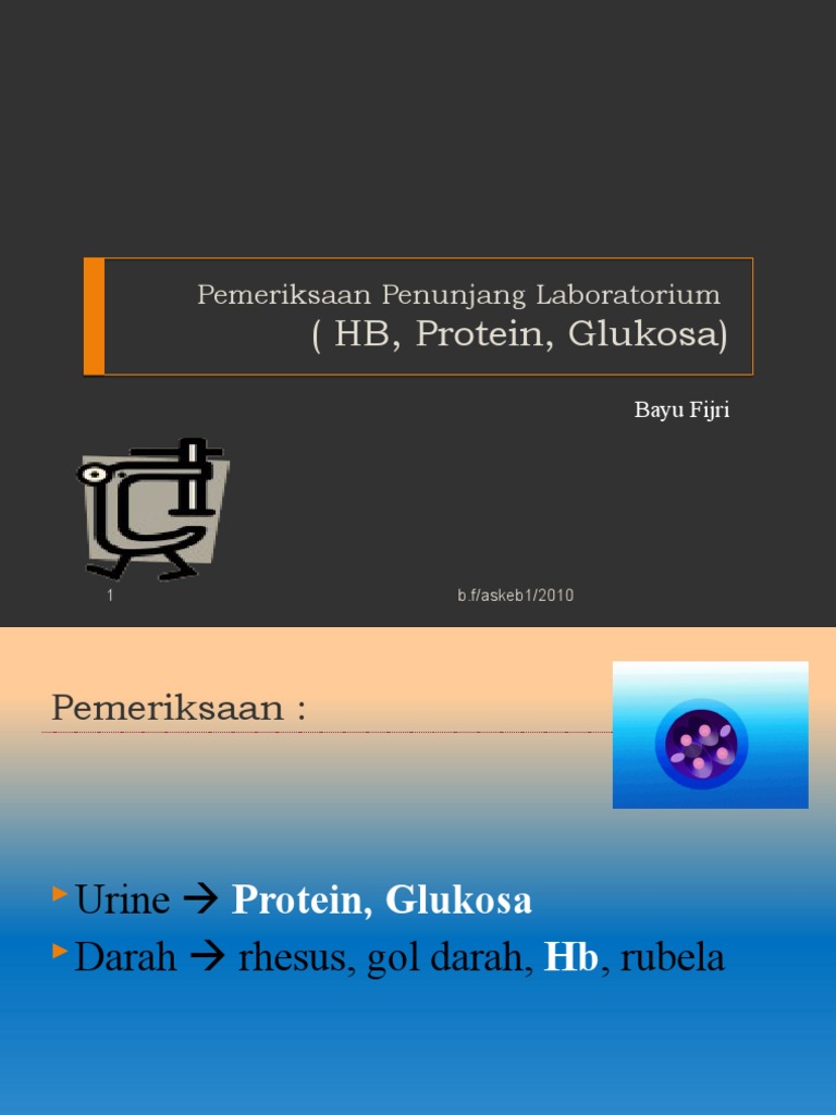 Pemeriksaan HB, Darah, Urine | PDF | Sains & Matematika