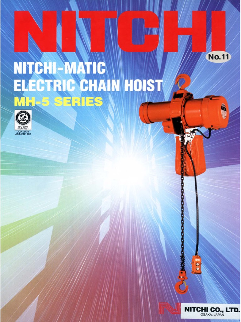MH-5 Series NITCHI ELECTRICO | PDF