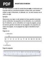 4° Cuaderno de Medidas y Longitud | PDF | Reloj | Medición