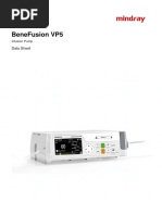 Benefusion Evp Data Sheet | PDF | Intravenous Therapy | Dose (Biochemistry)